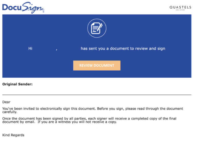 Docusign | How-To Guide | Quastels